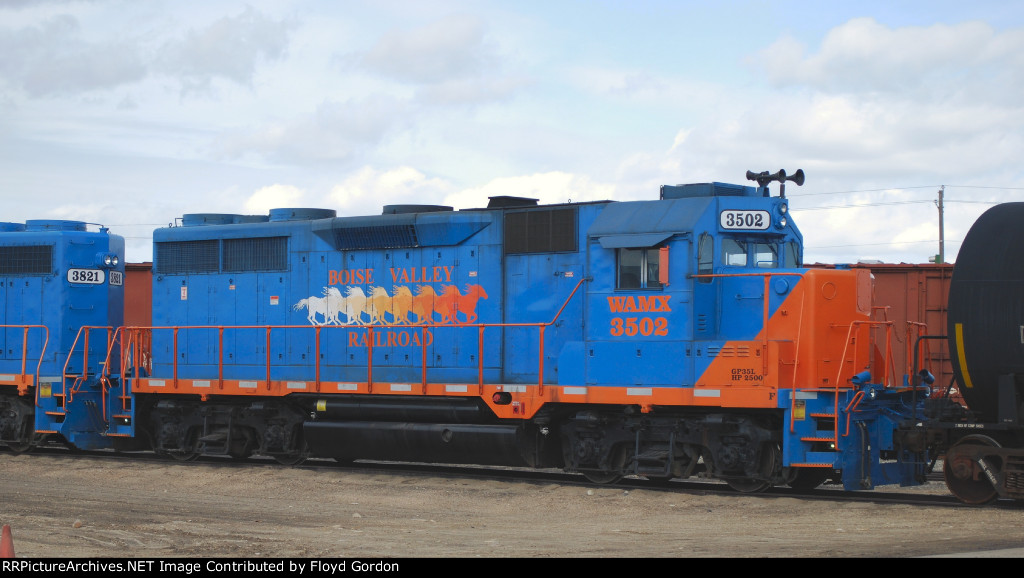 WAMX 3502 works the Simplot Yard